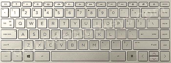 HP Envy x360 13-bd Replacement Laptop Keyboard Keys