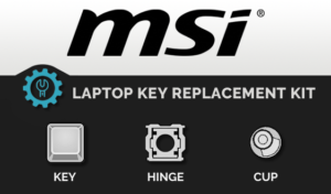 MSI GF63 Thin Replacement Laptop Keyboard Keys